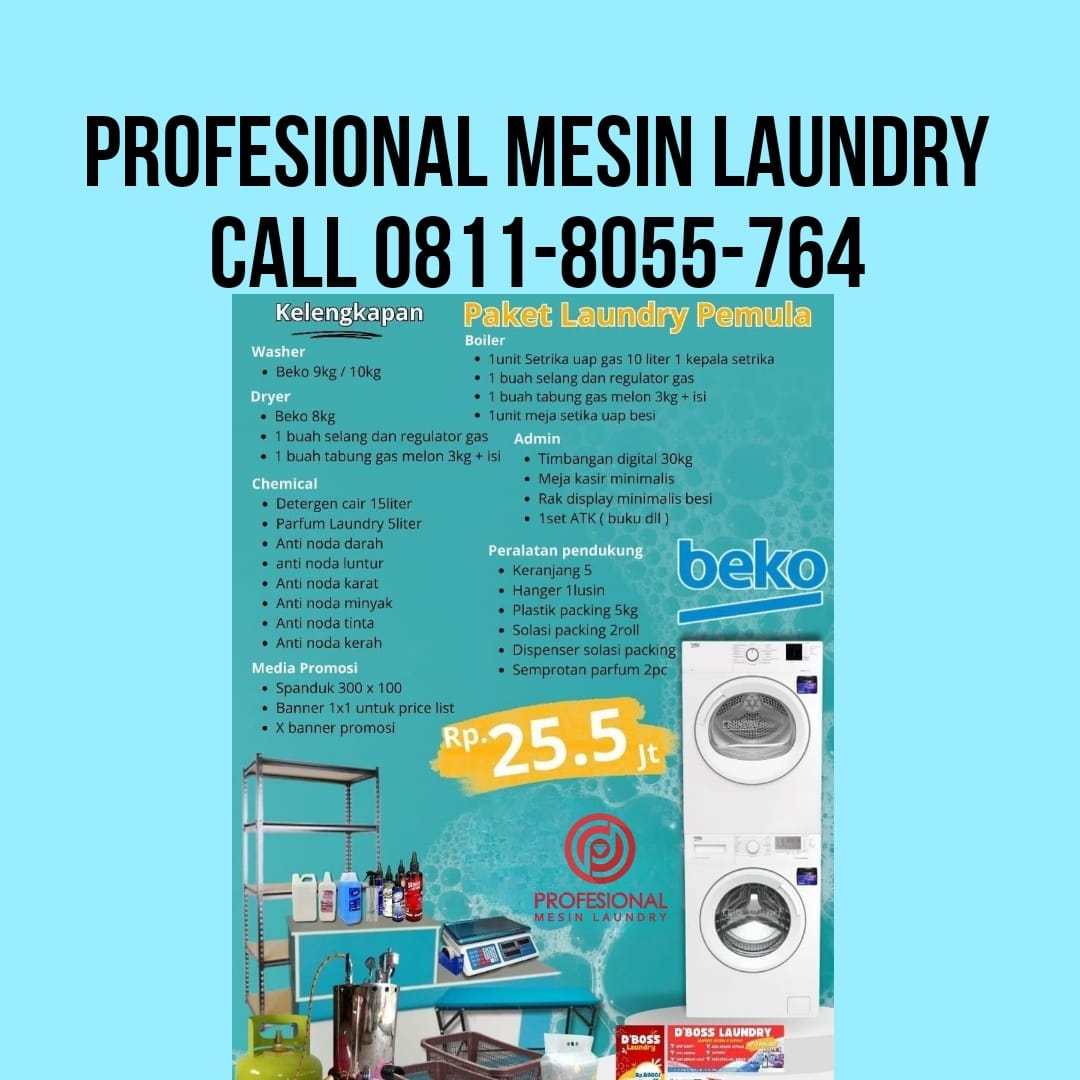 PAKET MESINLAUNDRY JAKARTA PUSAT - Jadilah Pebisnis Laundry